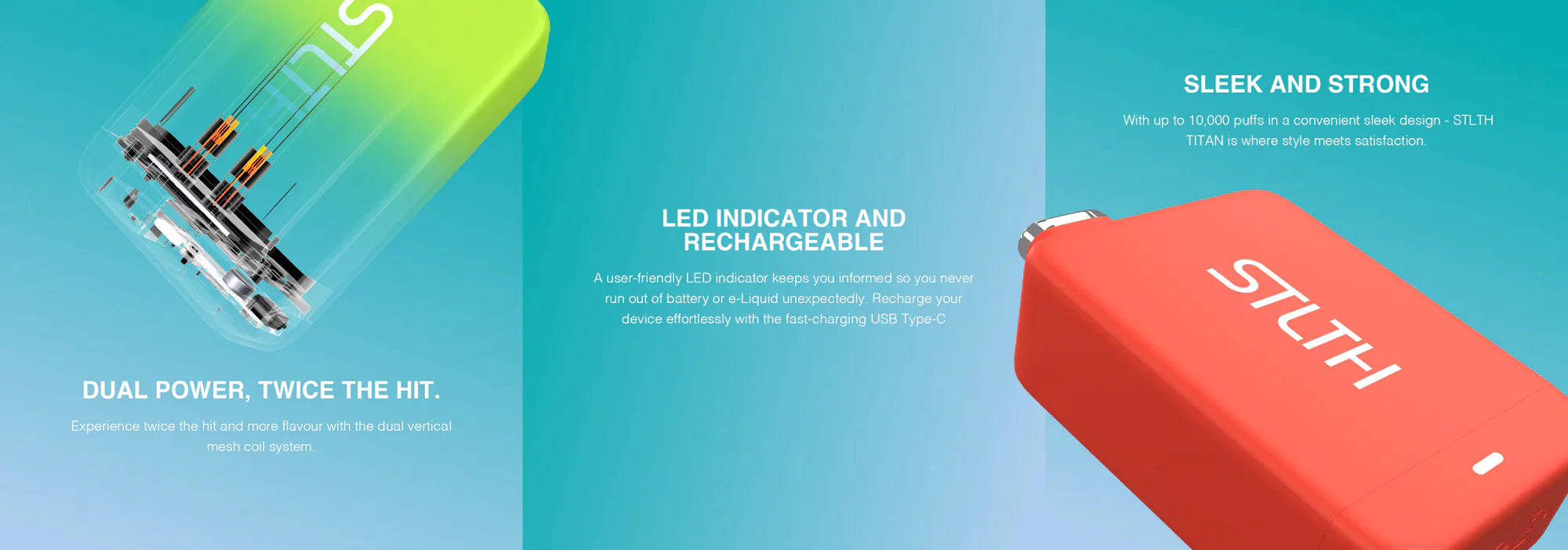STLTH TITAN 10K – Vape City